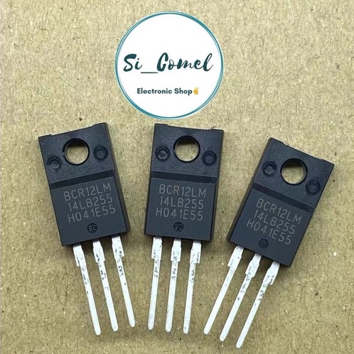 🇲🇾🔥READY STOCK🔥BCR12LM BCR12LM-14LB TO-220F 800V 12A Ic Chip | Shopee ...