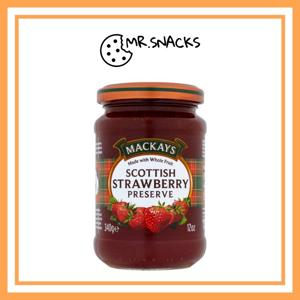 Mackays Scottish Strawberry Preserve 340g | Shopee Malaysia