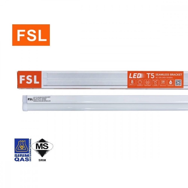 FSL T5 Led Tube with Fitting Complete Set (Sirim Approved) | Shopee Malaysia