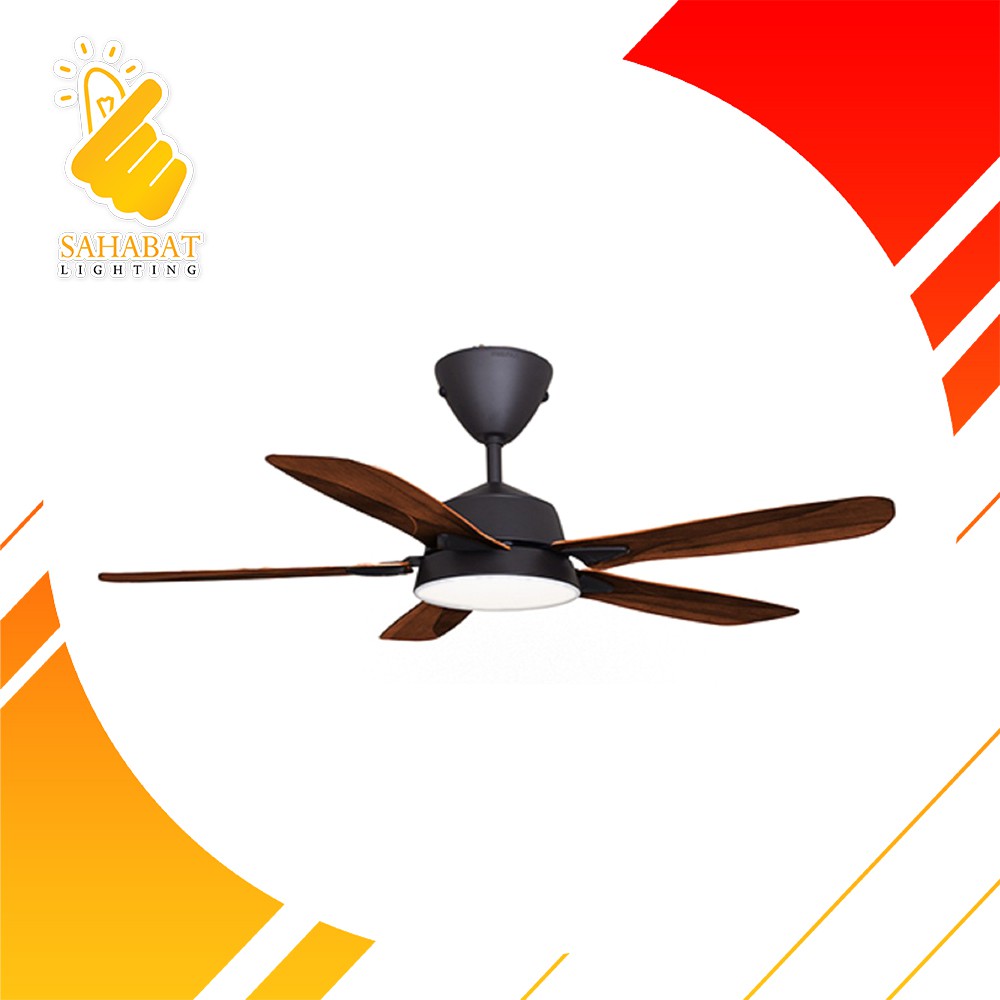 PREMIUM NSB N° LED DELUXE CEILING FAN 3 COLOUR LED LIGHT KIPAS SILING 3 ...