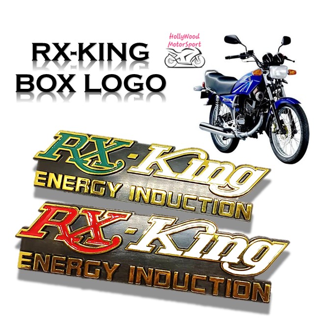 YAMAHA RX-KING EMBLEM LOGO ENERGY INDUCTION TULISAN TIMBUL MOTORCYCLE ...