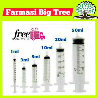 Disposable Syringe / PICAGARI (1ml/3ml/5ml/10ml/20ml/50ml/60ml)-LUER SLIP | Shopee Malaysia