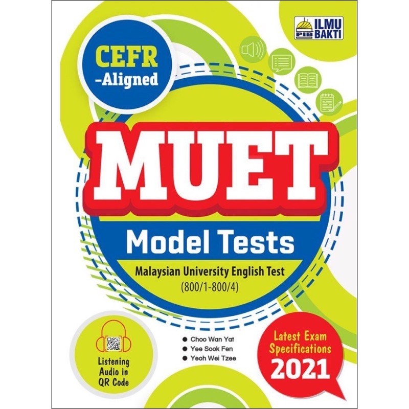 PIB CEFR-ALIGNED MUET MODEL TESTS 2021 | Shopee Malaysia