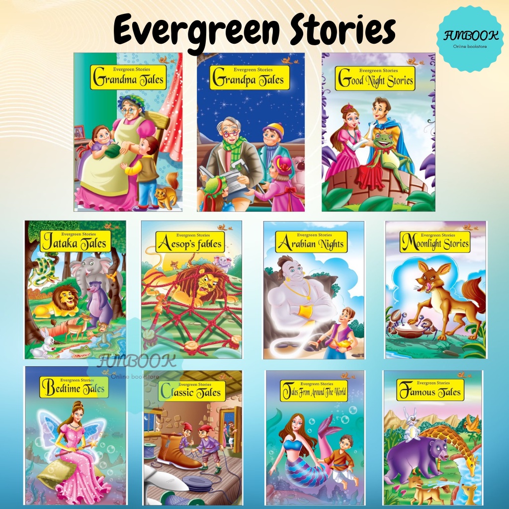 [FUNBOOK] Evergreen Stories / Children English Story Book | Shopee Malaysia