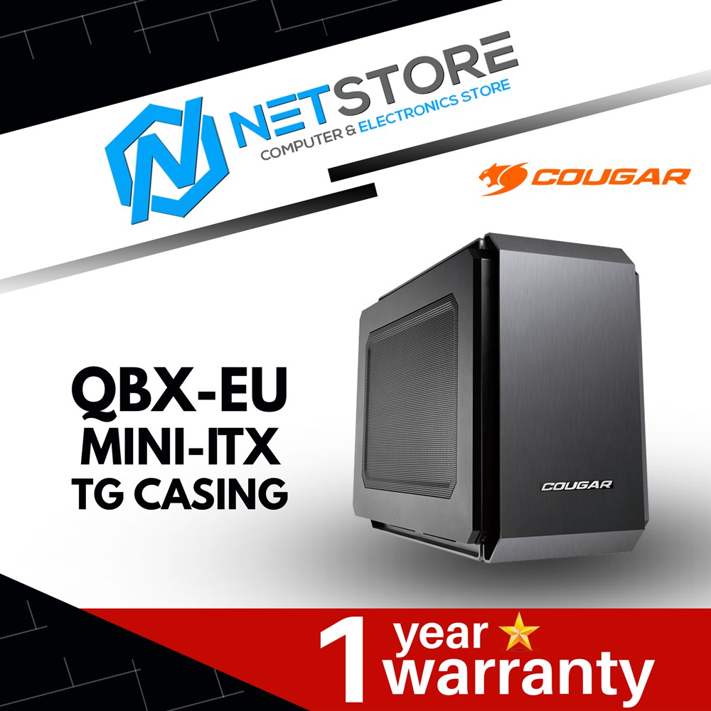 COUGAR QBX MINI-ITX TG CASING - QBX 8M02 | Shopee Malaysia