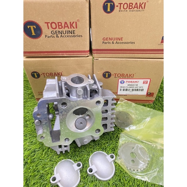 TOBAKI RACING CYLINDER HEAD KIT COMPLETE SET MODENAS KRISS110 STANDARD ...