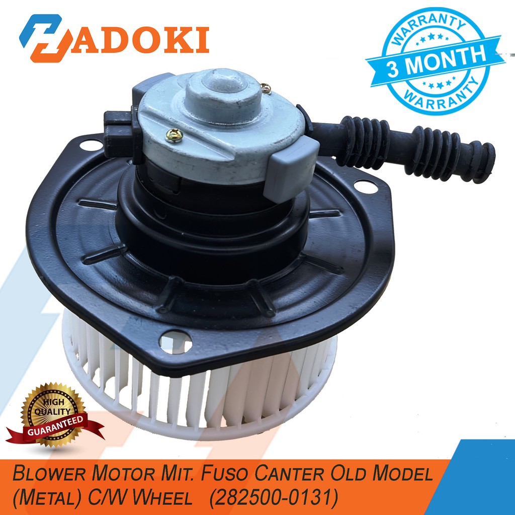 MITSUBISHI FUSO CANTER OLD MODEL (METAL) 282500-0131 BLOWER MOTOR C/W ...