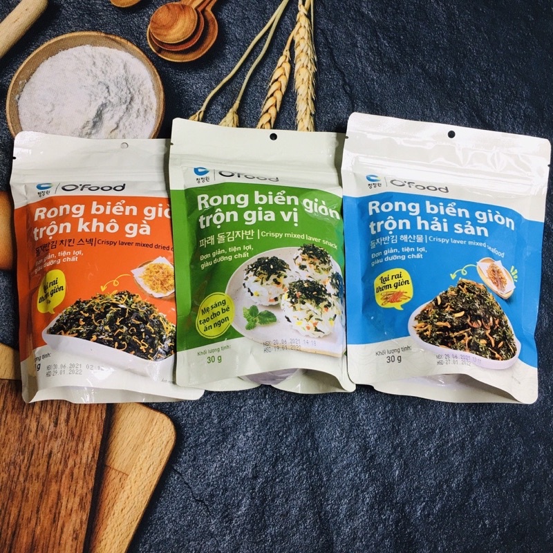Seaweed Mixed With Rice Ofood - Instant Seaweed Sprinkled With Rice ...
