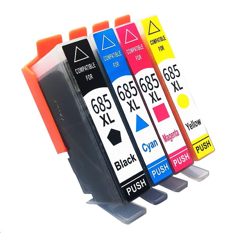 Spot】HP 685XL 685XL 685-XL Compatible Ink Cartridge for HP Deskjet 4615 ...