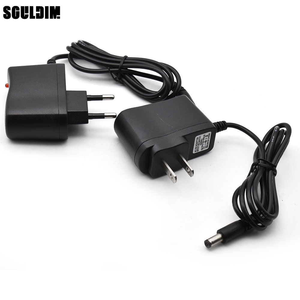 AC 100-240V DC 9V Electric Guitar Pedal Adapter Power Supply Adapter ...