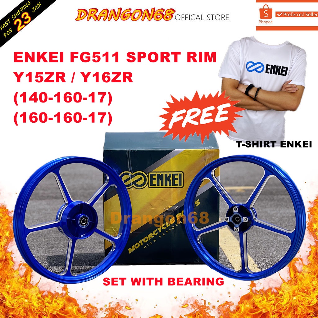 ENKEI FG511 SPORT RIM FG511 RCB MAGIC BOY KING DRAG HYLOS ENKEI Y15ZR Y16ZR (140-160-17) (160 ...