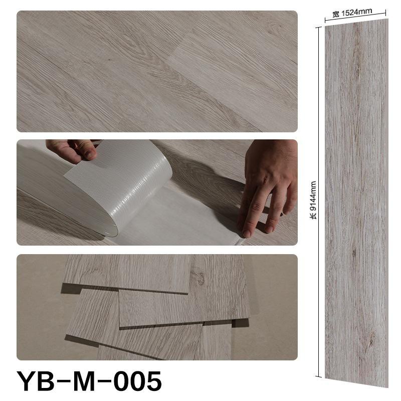 Pvc Vinyl Tiles Flooring 16pcs /27sqft DIY Vinyl Flooring(NO GLUE ...