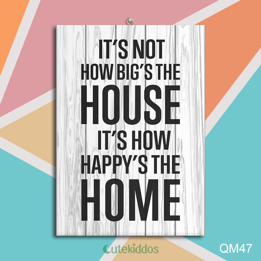 Wall Decoration Wooden Poster Quotes Wall Decor Home Wall Display ...