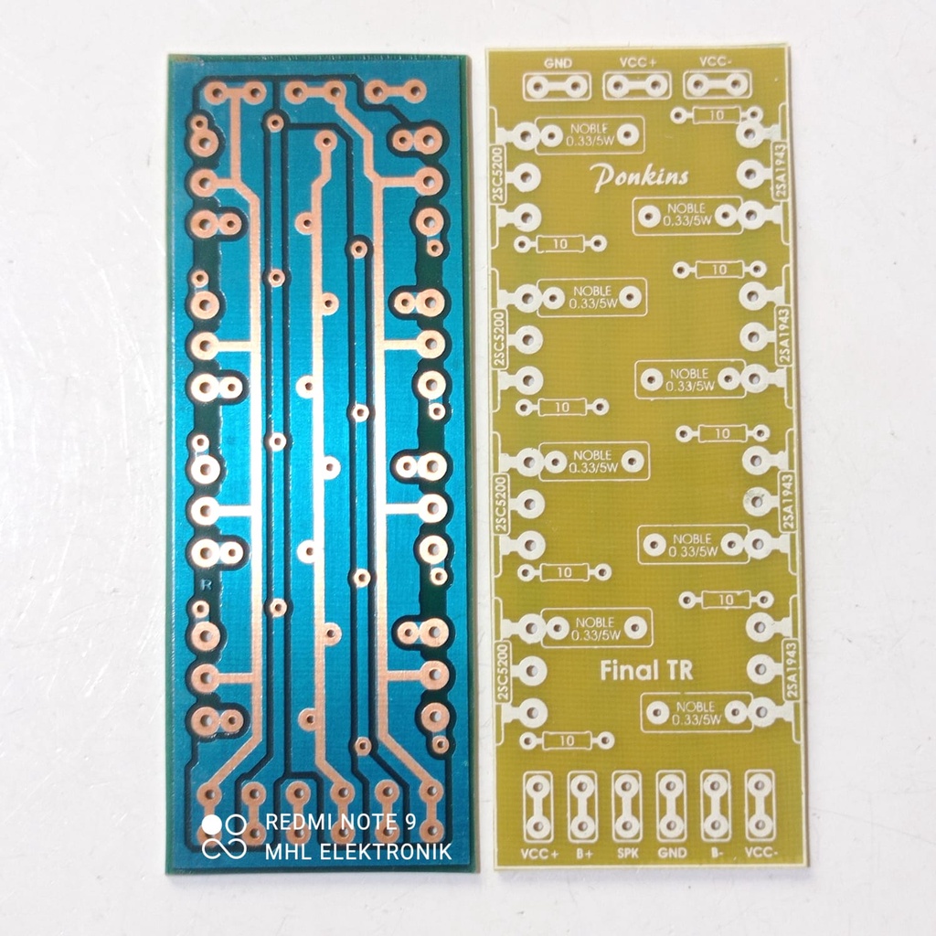 Toshiba FINAL TRANSISTOR PCB 4 SET FIBER FR4 | Shopee Malaysia
