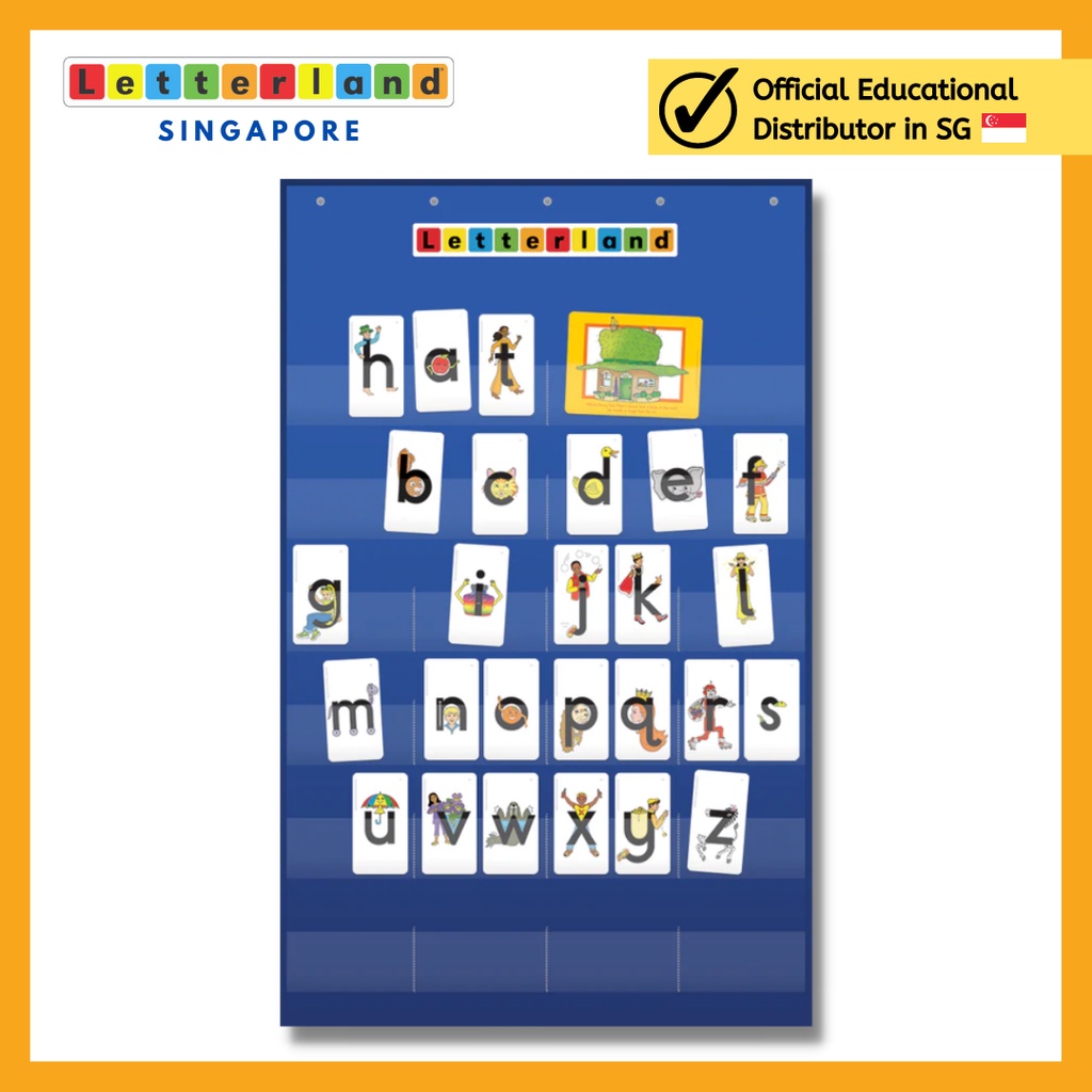 Letterland Pocket Chart | Shopee Malaysia