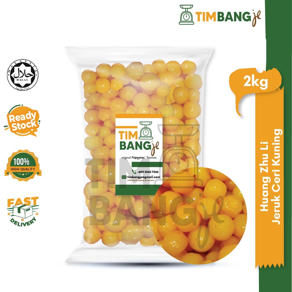 Jeruk Buah Acar Jeruk Ceri Merah Hong Zhu Li Jeruk Ceri Kuning Huang ...