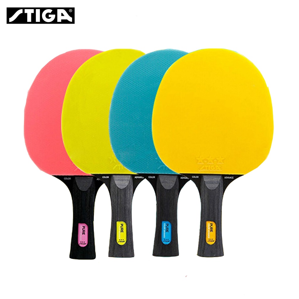 Original STIGA Pure Color Advance series Table Tennis Racket 5 ply ...