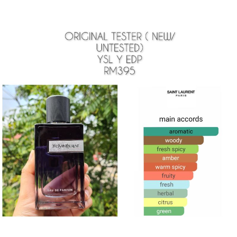 Original tester YSL Y Edp | Shopee Malaysia
