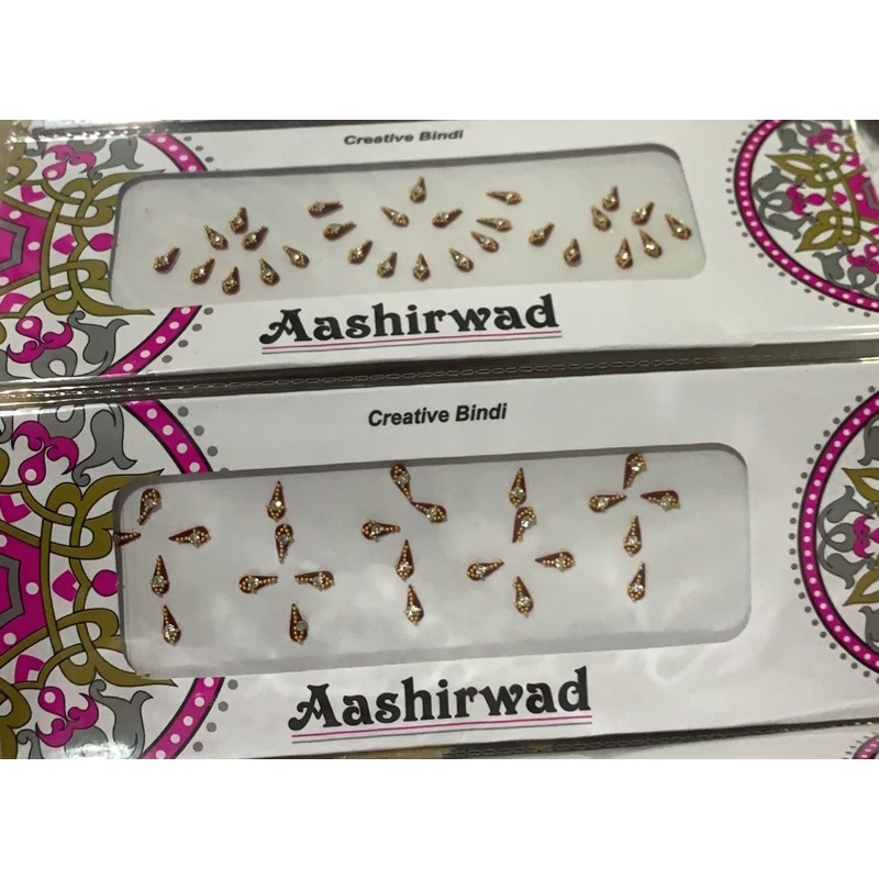 STONE AASHIRWAD BINDI POTTU (1crd) | Shopee Malaysia