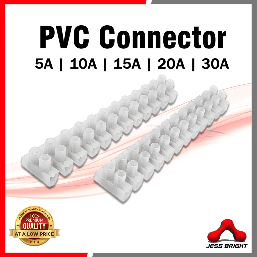 PVC Wire Connector 5A 10A 15A 20A 30A Cable Connector / Terminal Block ...