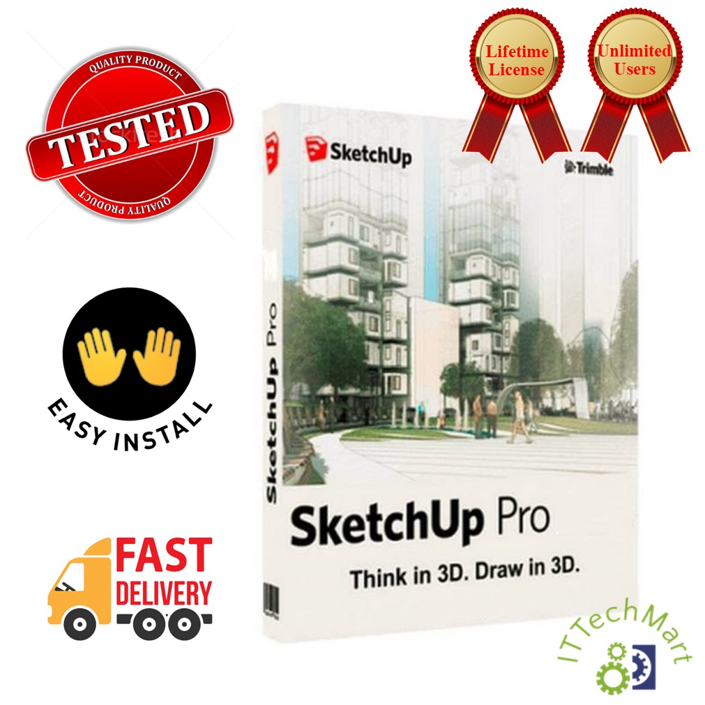 SketchUp Pro version 2024 | Shopee Malaysia