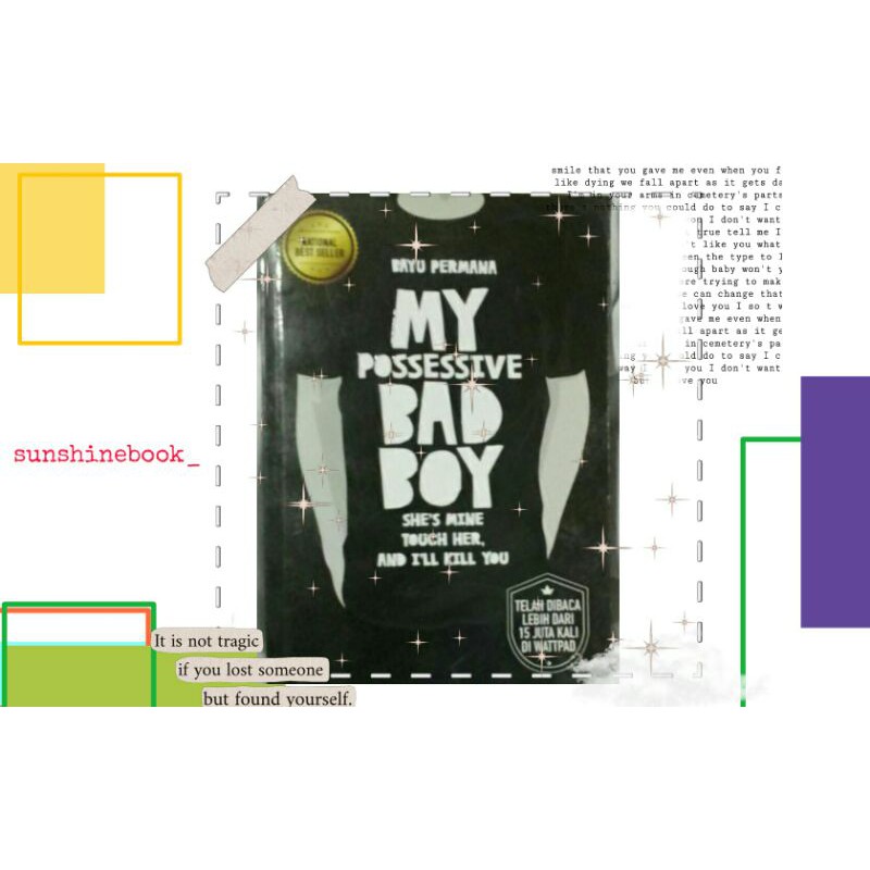 (Used Novel) My Possessive Bad Boy By Bayu Permana | Shopee Malaysia