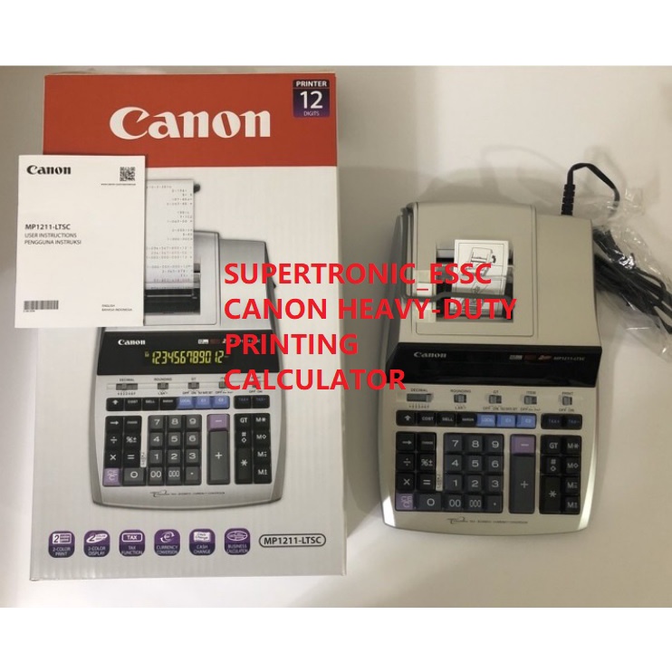 (FREE 5 PAPER ROLL) Canon MP 1211-LTSC MP1211 MP-1211 MP-1411-LTSC 12 ...