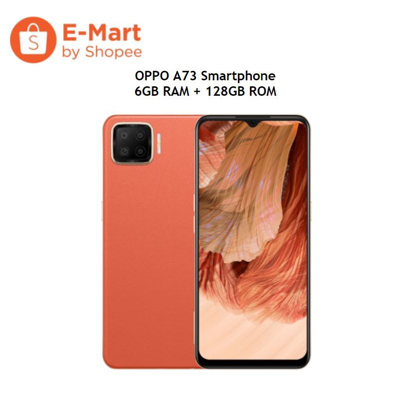 OPPO A73 | 6GB RAM + 128GB ROM | 30W VOOC 4.0 | Activate The Moment | Shopee Malaysia