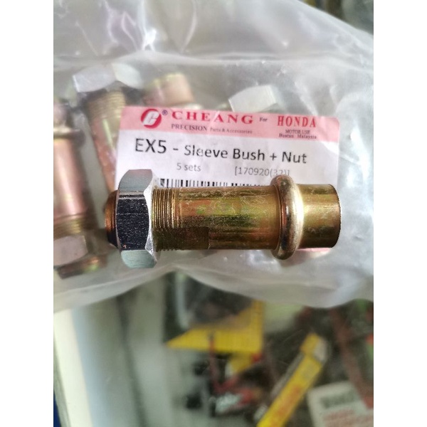 💯 Original Cheang Honda EX5 C70 GBOJ GBO FAME SLEEVE BUSH HUB SPROCKET SHAFT SAP | Shopee Malaysia