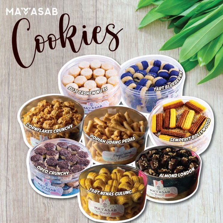 COOKIES RAYA MAMASAB | VIRAL SEDAP MURAH RAYA COOKIES | Shopee Malaysia