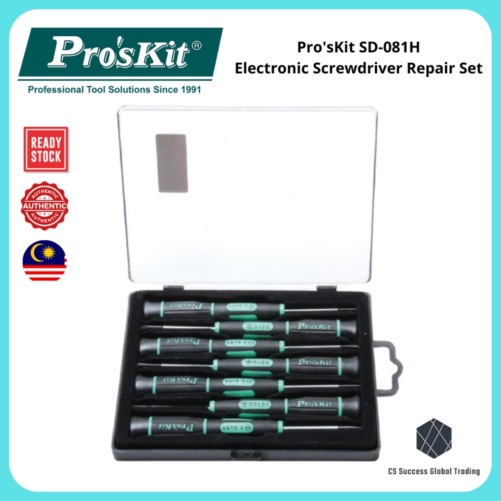 🔥Hot Product🔥 Pro'sKit SD-081H Electronic Screwdriver Repair Set ...