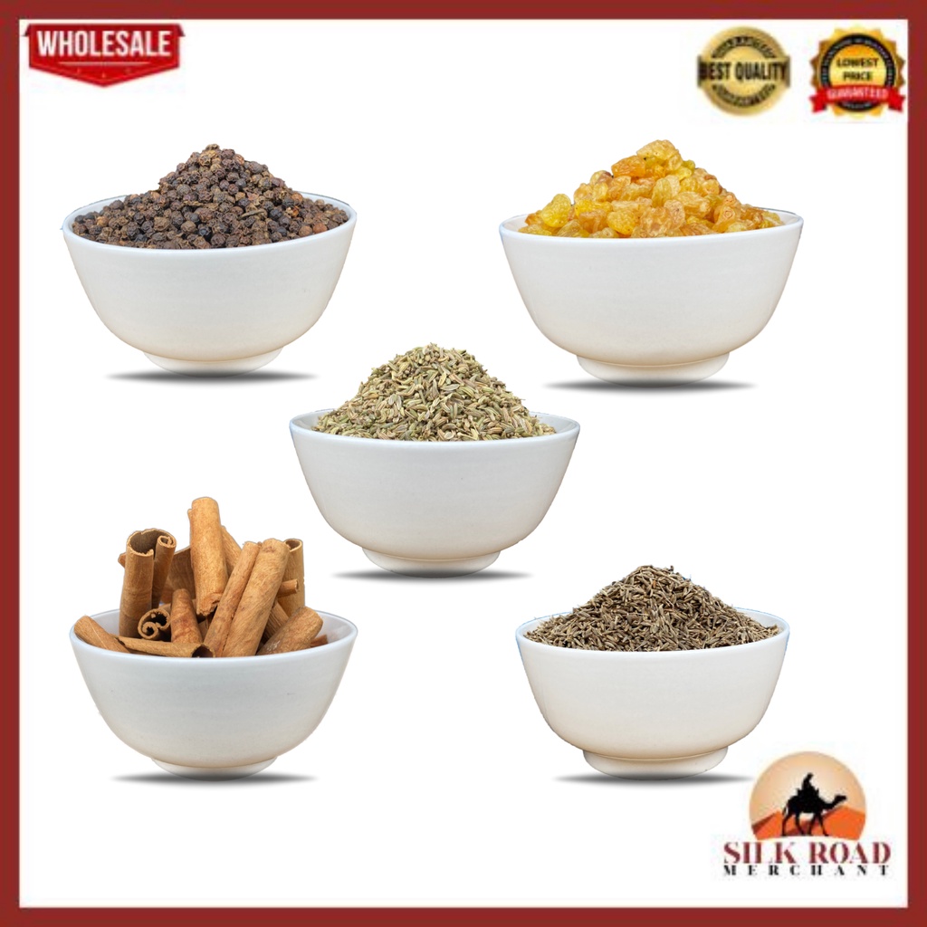 MOITTRY WHOLE SPICE(BLACK PAPPER/LADA HITAM /CINNAMON/KAYU MANIS ...