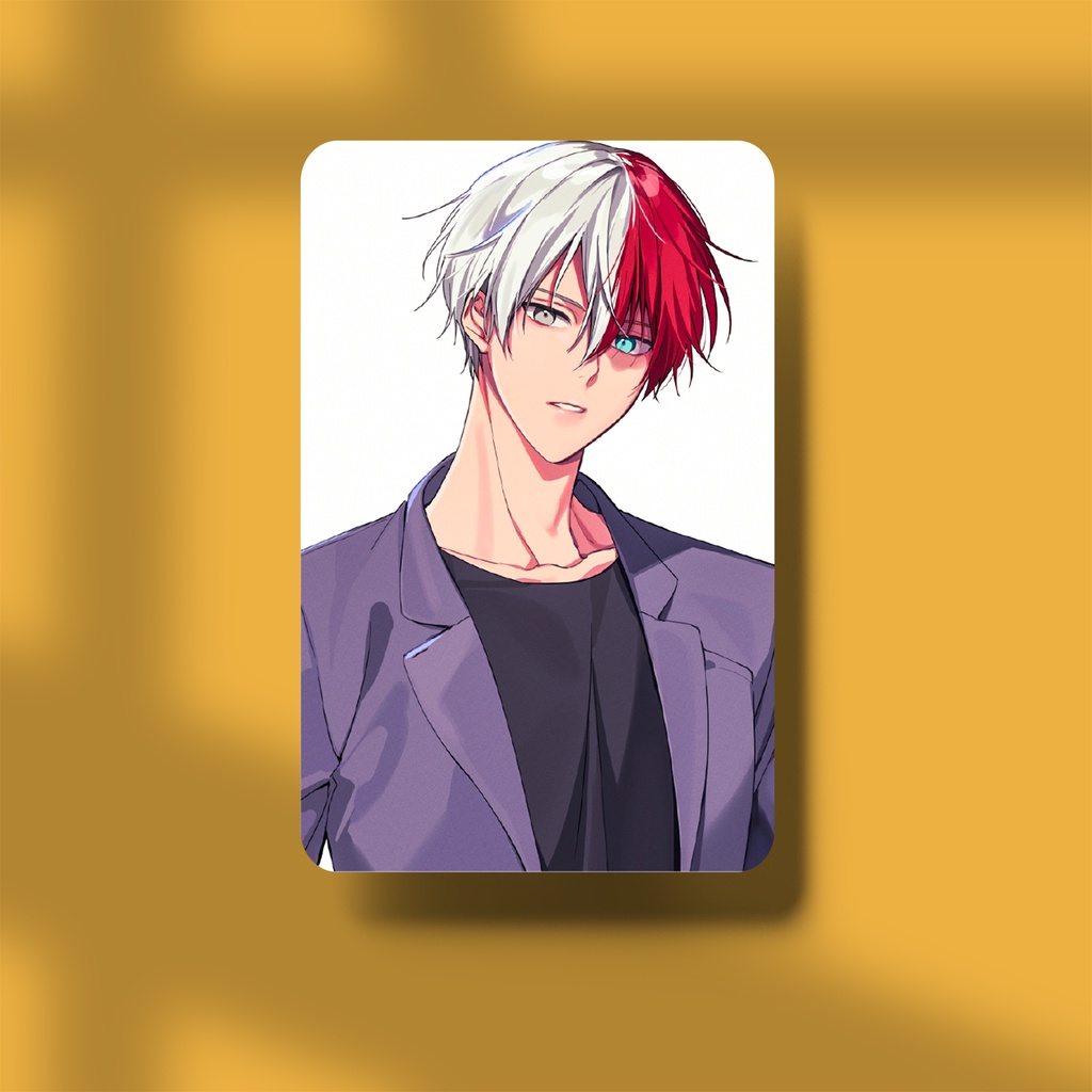 [Photo Card] Shoto Todoroki My Hero Academia Anime Bo Corner Card ...