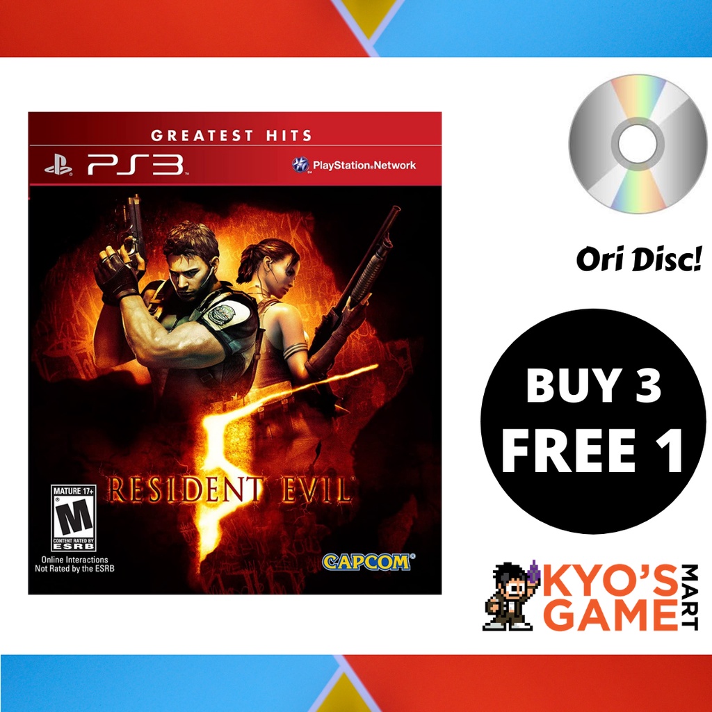 PS3 Biohazard 5 / Resident Evil 5 (USED/ Pre-Owned) | Shopee Malaysia