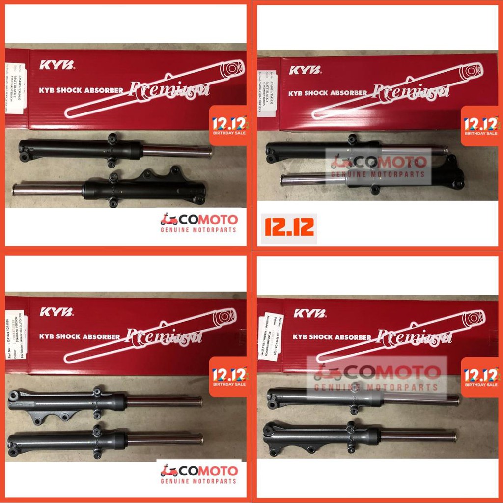 KYB FRONT FORK LC135 V1 V2 V3 V4 V5 V6 AUTO / CLUTCH 100% ORIGINAL ...