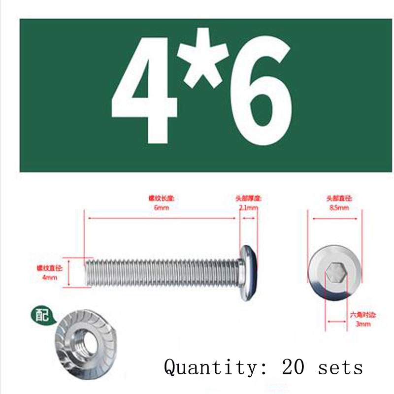 M3 M4 M5 304 Stainless Steel Chamfered Hexagon Flat Head Nut Screw ...