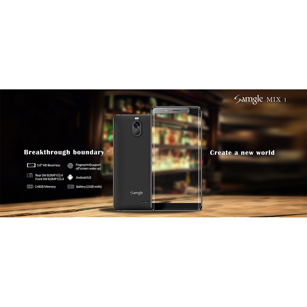 Samgle MIX 1 1+8GB Android Smart Phone (Dual Sim)(READY STOCK) | Shopee ...