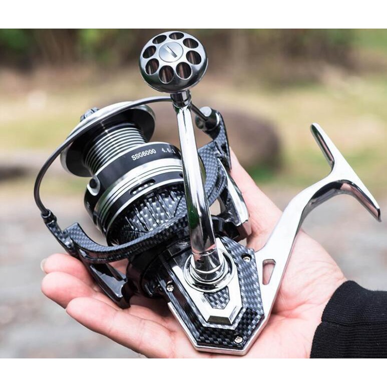 Full Metal Spinning Reel Salwater Professional Fishing Reels Sea River ...
