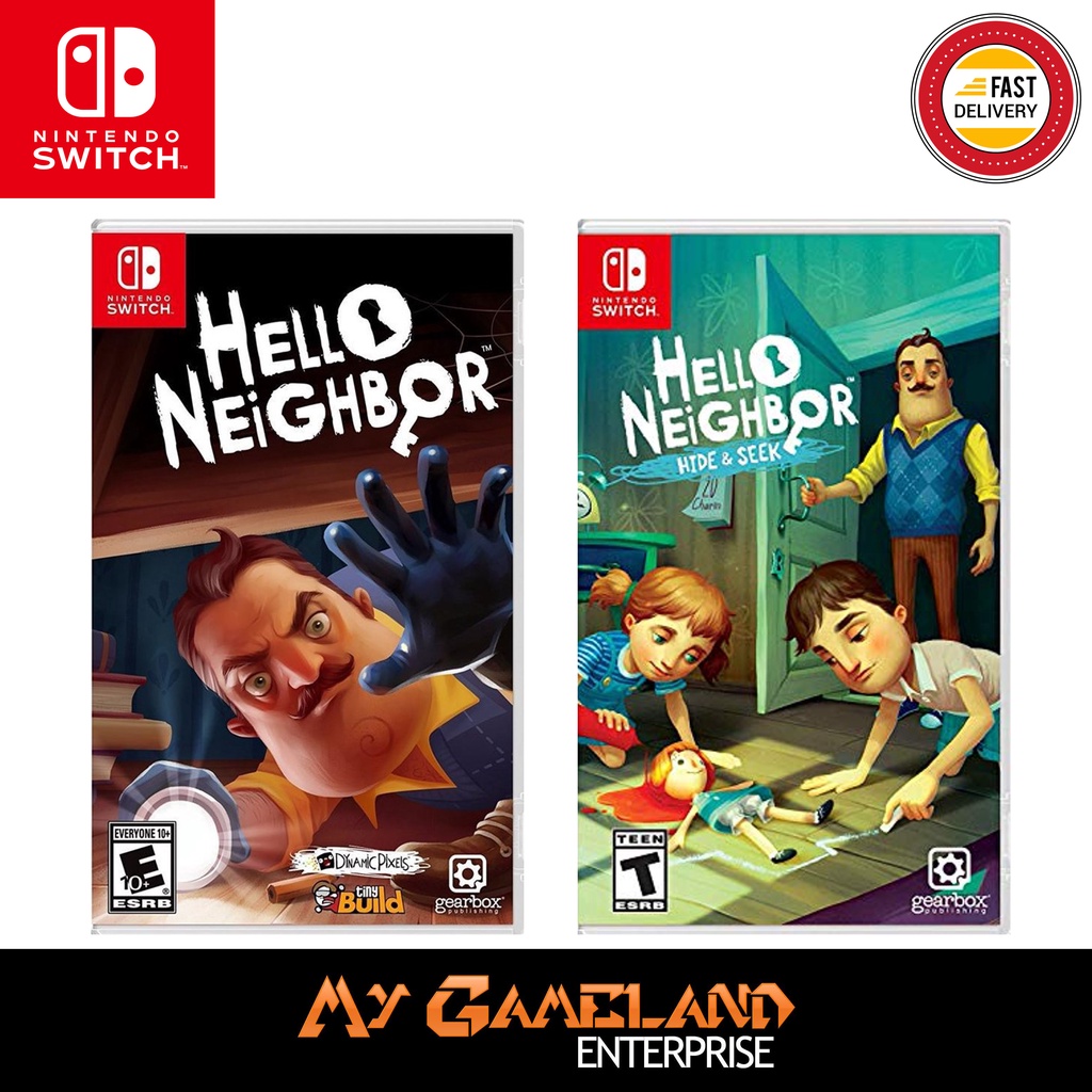 Nintendo Switch Hello Neighbor Hide & Seek (English/Chinese)(BRAND NEW ...
