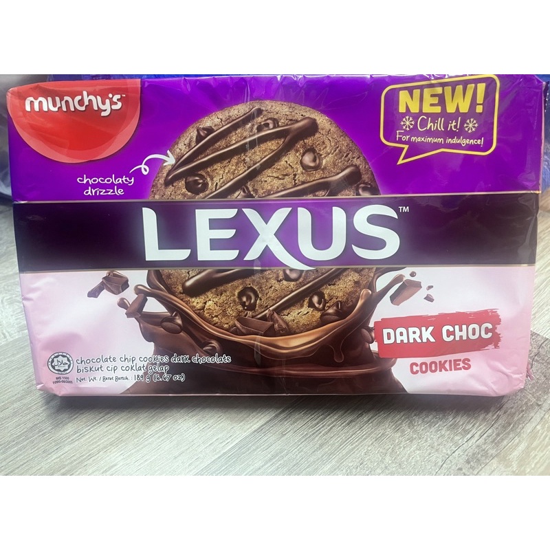 All New Munchy's LEXUS Cookies - Mixed Nuts/Dark Chocolate/Original ...