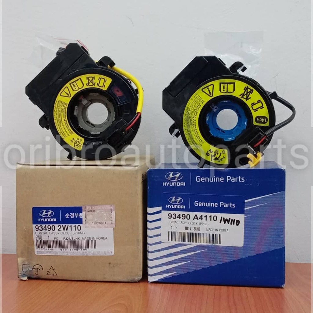 [READY STOCK]KIA RIO UB-13 / HYUNDAI SANTA FE GENUINE PART CLOCK SPRING 93490 A4110 - 1W110 ...