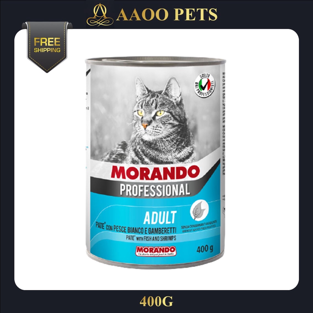 Morando Professional Pate Cat Can 400G Migliorgatto Chunks 405G & Pate ...