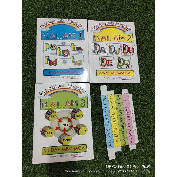 🌷Buku KALAM mudah membaca set 3in1 | Shopee Malaysia