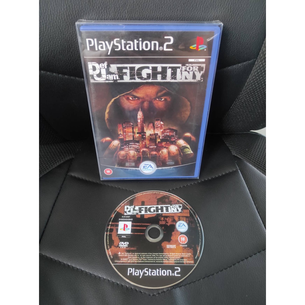 Def Jam Fight for NY PAL PS2 Playstation 2 CD Game Games | Shopee Malaysia