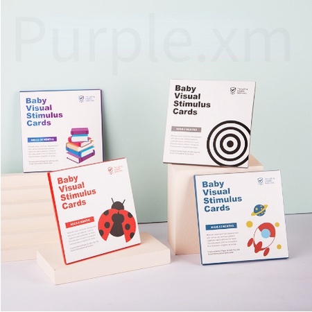 ️Montessori Baby Flash Card Flash Cards Baby Visual Stimulation Cards ...