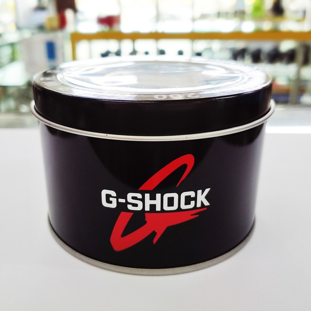 Round / Hexagon Tin Box G shock , Casio Paper Bag & Manual Book untuk ...