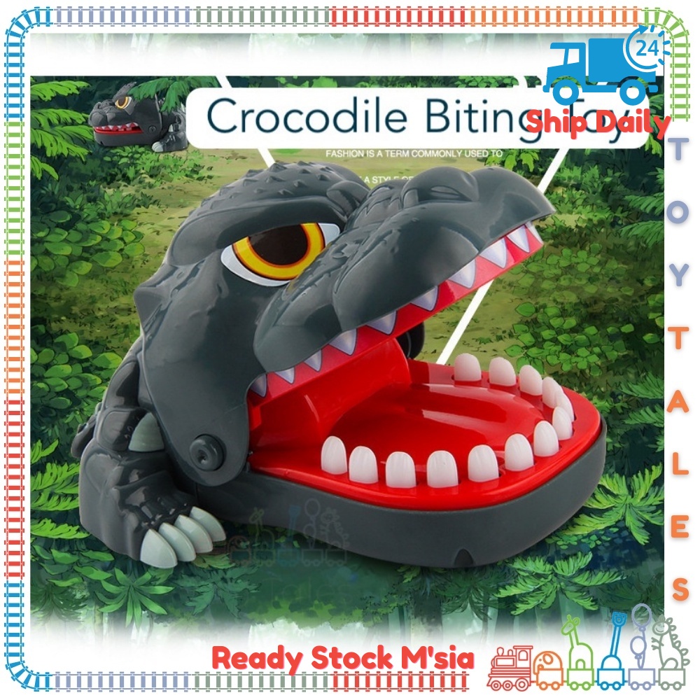 Crocodile Bite Finger Snap Toy 🍭Ready Stock🍭 Children Toys Family Games ...