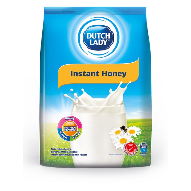 Dutch Lady Instant Honey Flavoured Milk Powder 900g | Shopee Malaysia