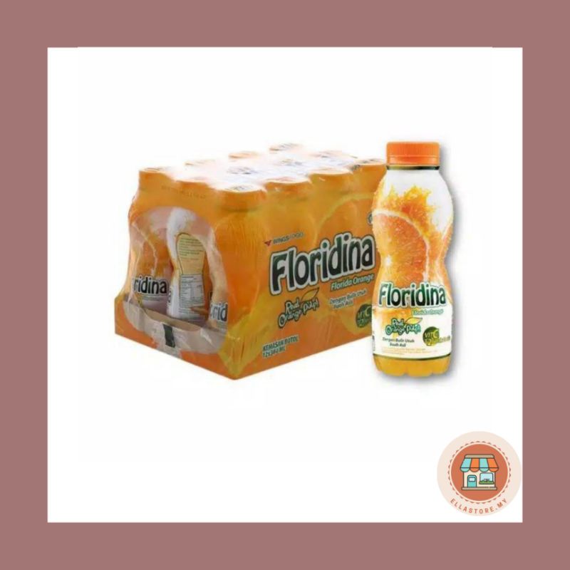 [READYSTOCK] FLORIDINA ORANGE 350ML 12 PCS | Shopee Malaysia