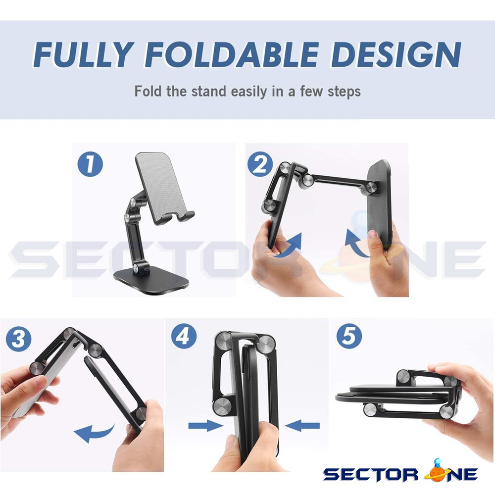 Universal Phone Stand Tablet Stand 13 inch Foldable Desktop & Phone ...